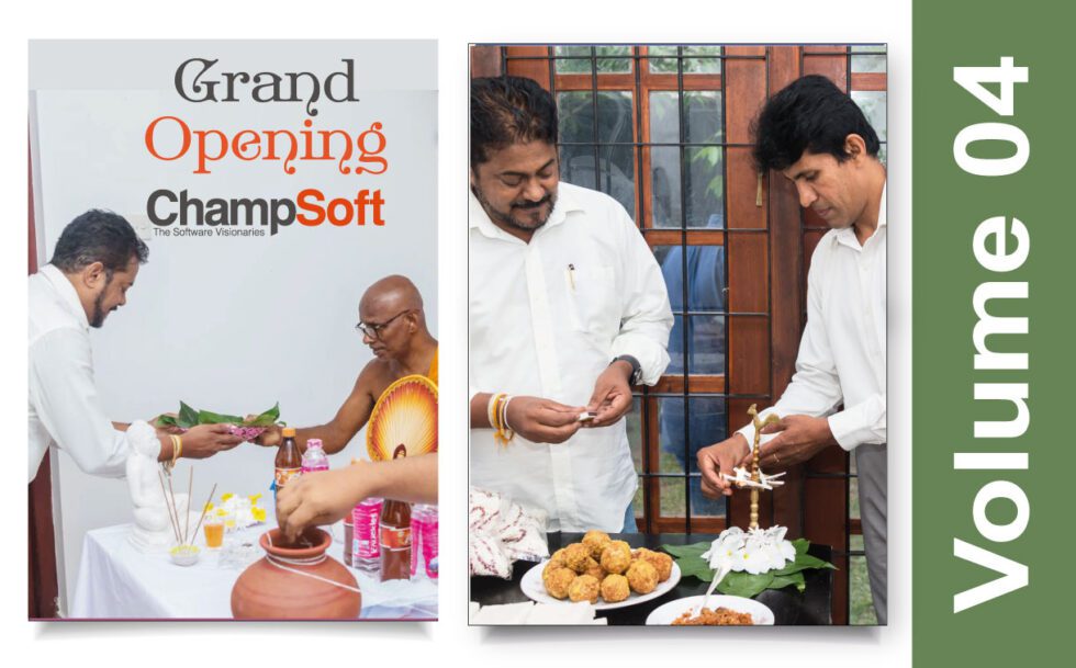 Newsletter Volume 04 - Champsoft