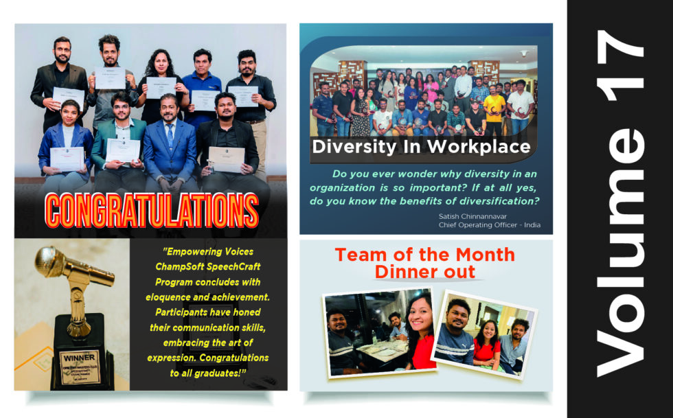 Newsletter Volume 17 - ChampSoft