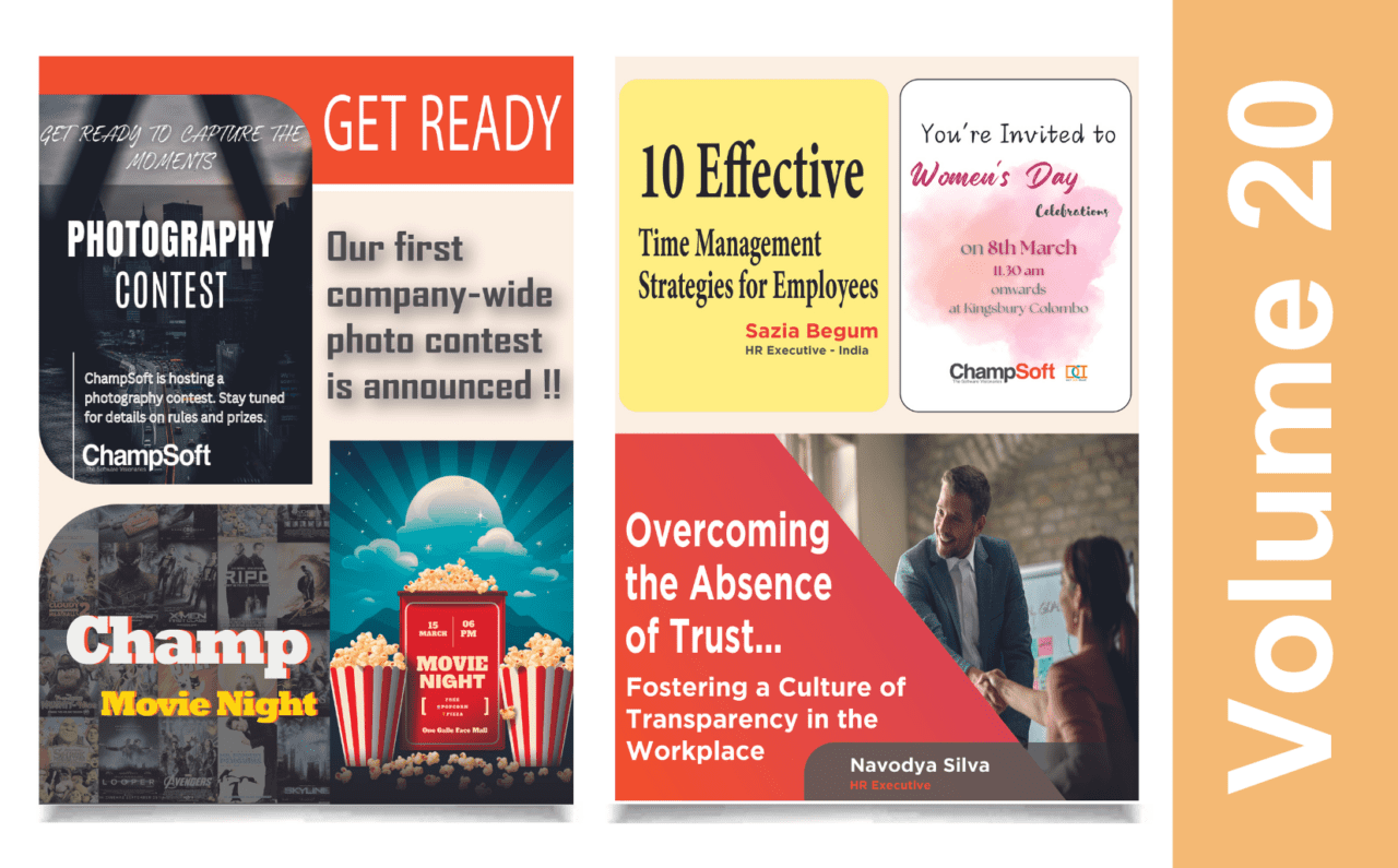 Newsletter Volume 20 - ChampSoft